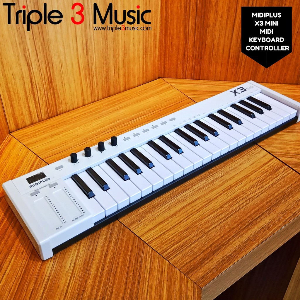 Jual MIDIPLUS X3 MINI 37 Keys Midi Controller ORIGINAL Indonesia|Shopee ...