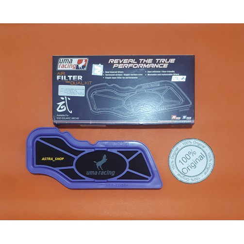 Jual FILTER UDARA MIO M3 Z S FINO SOUL GT X-RIDE 125 UMA RACING ASLI ...