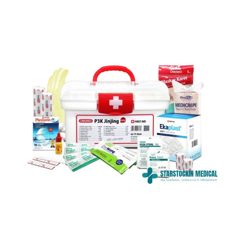 Jual Kotak Obat P3K Jinjing + Isi Lengkap Onemed First Aid Box | Shopee ...