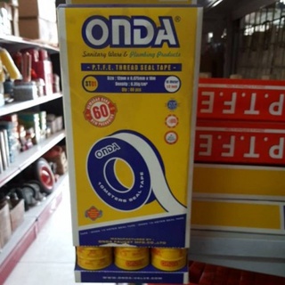 Jual Solasi Kran Sealtape seal tape ONDA 10 Meter selotip isolasi ...