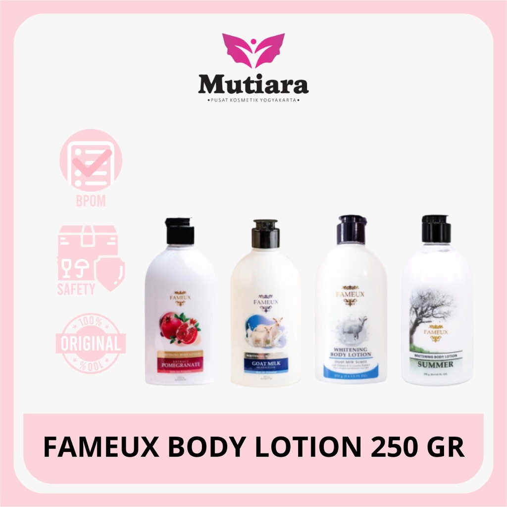 Jual FAMEUX BODY LOTION 250 GR | Shopee Indonesia