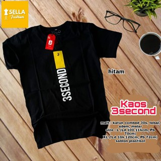 Jual kaos 3 second original | Shopee Indonesia