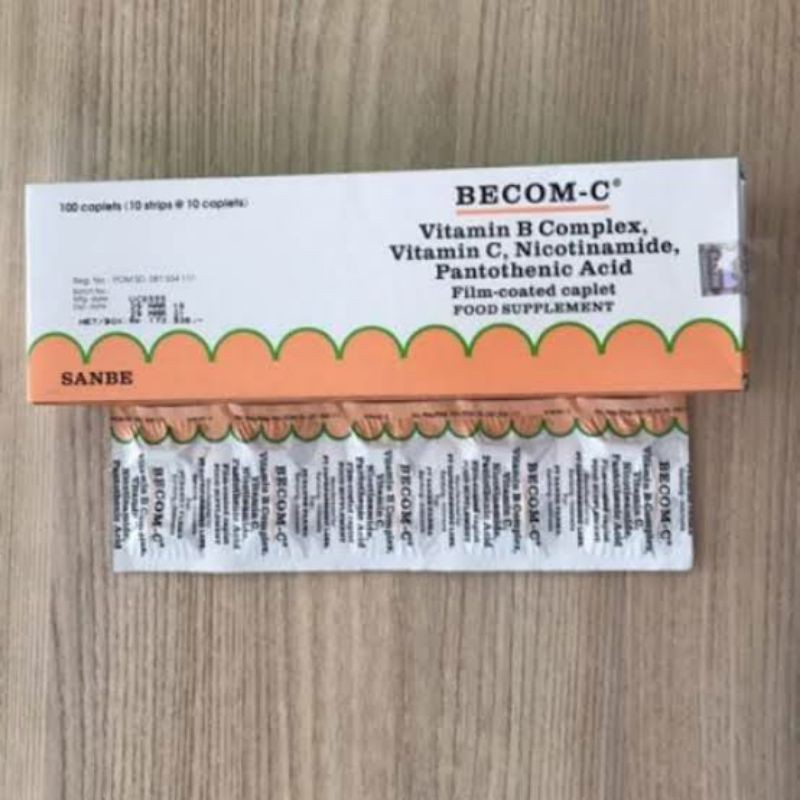 Jual Becom C strip isi 10 tab exp 2024 original | Shopee Indonesia