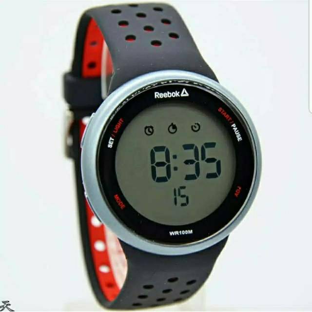 Jual Jam tangan Reebok RD-ELE-G9-PBIB-BR ORIGINAL ( BLACK RED GREY ...