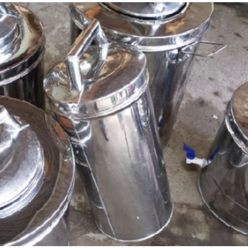 Jual Tabung Dalam Es Diameter 28 Tinggi 50 cm Stainless | Shopee Indonesia