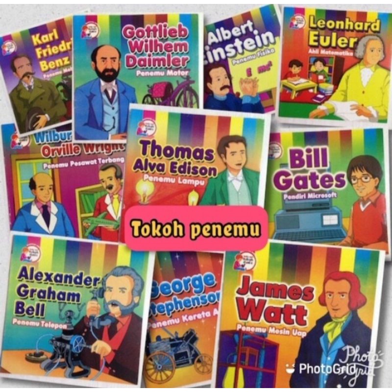 Jual Paket 10 Judul, Buku Cerita Anak Seri Tokoh Dunia - Buku Anak ... Jual Paket 10 Judul, Buku Cerita Anak Seri Tokoh Dunia - Buku Anak ...