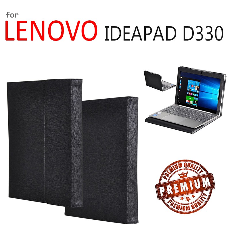 Jual Lenovo Ideapad D330 - Premium Leather Flip Case Cover | Shopee ...