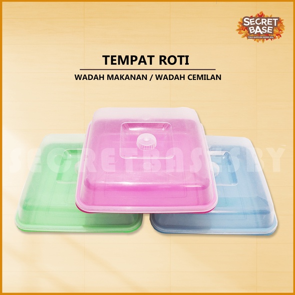 Jual TEMPAT ROTI ANDARA - Tempat Penyimpanan Makanan / Kotak Plastik ...