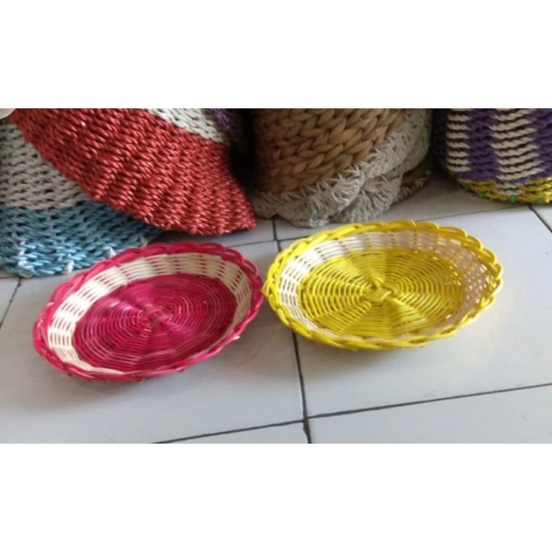 Jual Piring rotan D23 cm | Shopee Indonesia