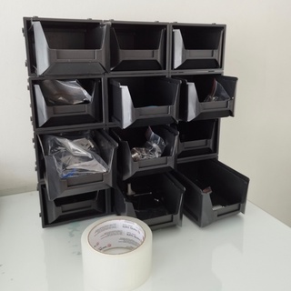 Jual Rak Laci Modular 1 dus isi 3pcs (Rako Modular) Rak Susun Plastik ...