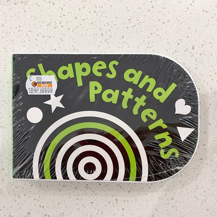 Jual BUKU BAYI SHAPES AND PATTERN HIGH CONTRAST BOOK | Shopee Indonesia