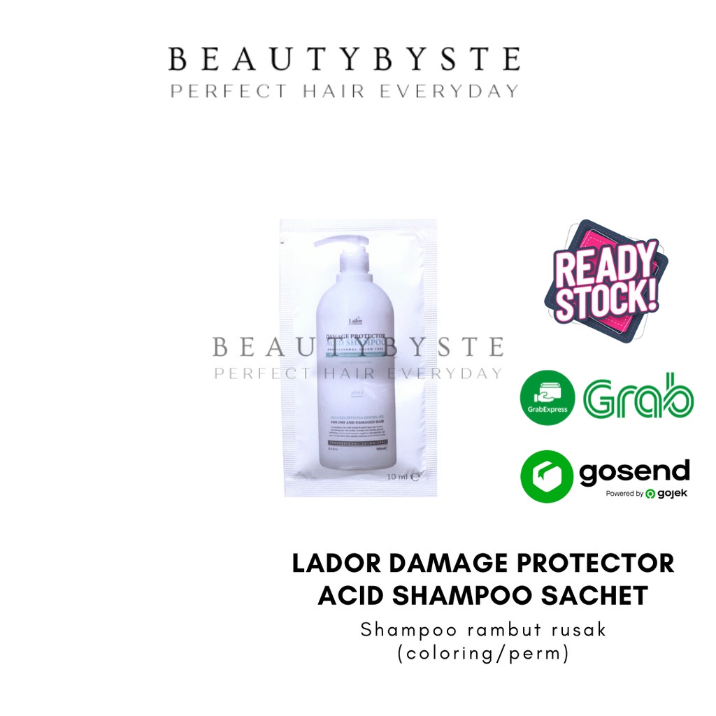 Jual LADOR Damage Protector Acid Shampoo Sachet 10ML | Shopee Indonesia