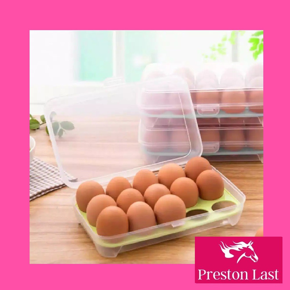 Jual Box Telur Isi 15 Sekat Kotak Telor Egg Storage Tempat Penyimpanan ...