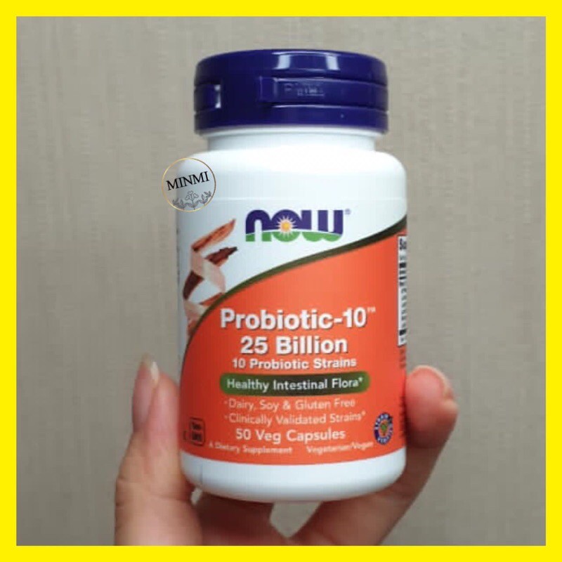 NOW Probiotic-10 25 billion 50 capsules Probiotik | Shopee Indonesia