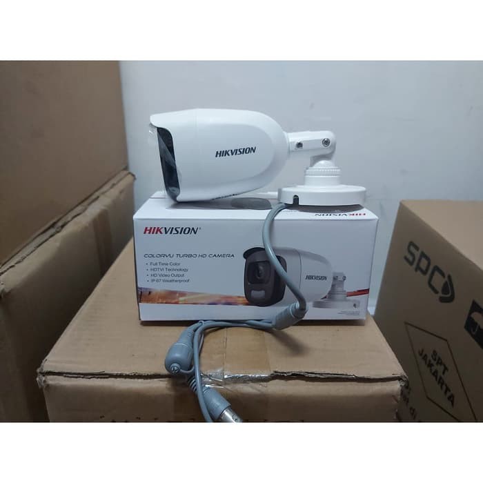 Jual Kamera Colorvu analog 2MP Outdoor DS-2CE10DFT-PFC Murah | Shopee ...