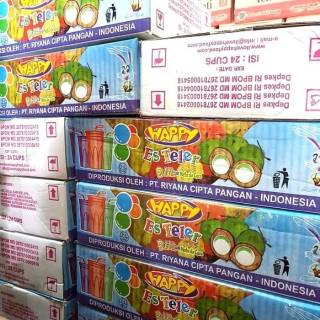 Jual Happy Es Teler Minuman Segar Bubble Nata de Coco Dalam Kemasan ...