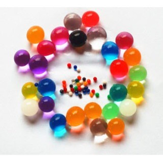 Jual [LOGU][100gr] Hidrogel Orbis, water beads, Mainan bola kembang ...