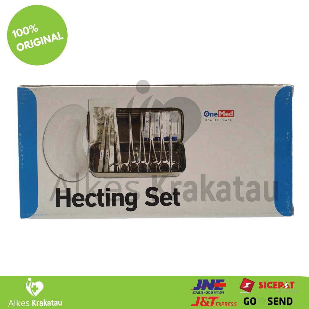 Jual Hecting Set Onemed / Set Alat Bedah Indonesia|Shopee Indonesia