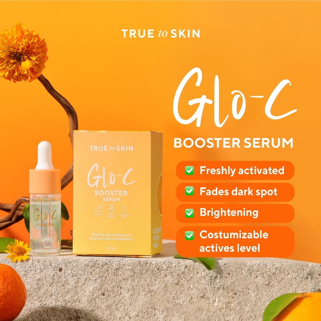 Jual Glo-C Booster Serum (Vit C, Alpha Arbutin) Dark Spot and ...