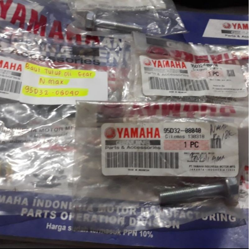 Jual BOLT FLANGE DEEP RECESS NMAX N-MAX PART ORIGINAL YAMAHA 95D32 ...