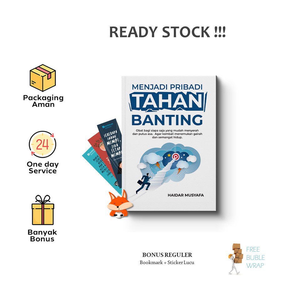 Jual Buku Menjadi Pribadi Tahan Banting (Syalmahat Publishing) | Shopee ...