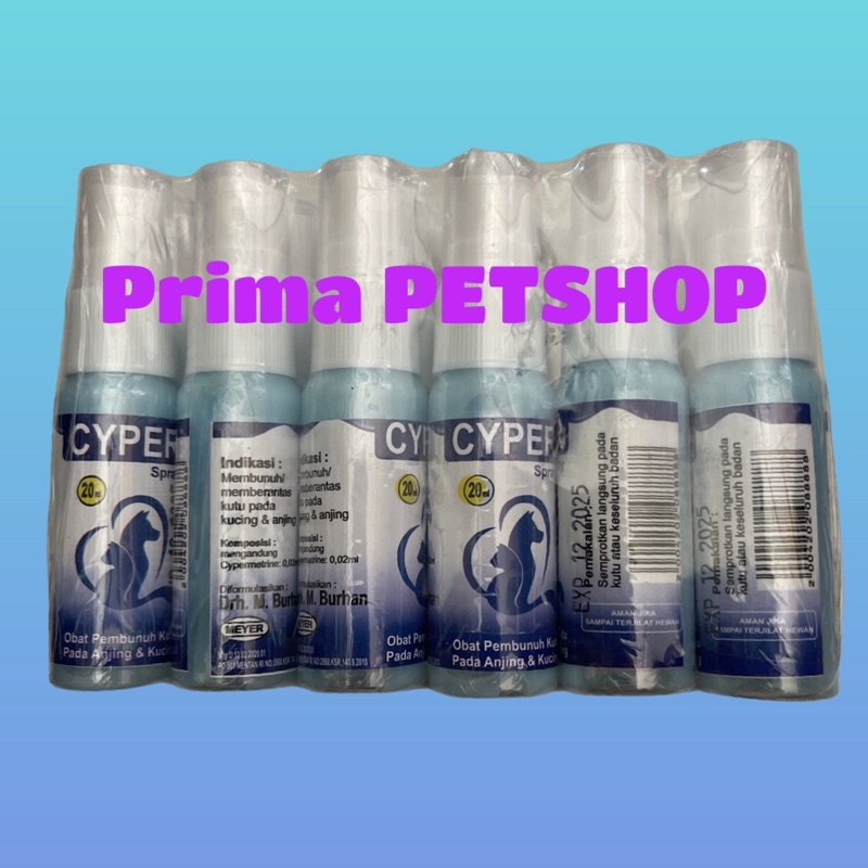 Jual CYPER SPRAY OBAT KUTU ANJING DAN KUCING | Shopee Indonesia