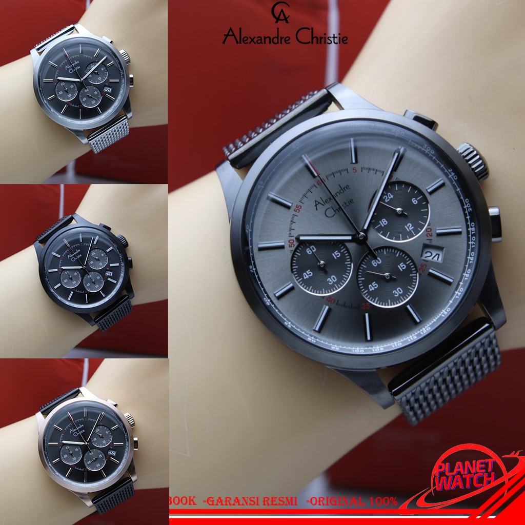 Jual ALEXANDER CHRISTIE PRIA ORIGINAL JAM TANGAN ALEXANDRE CHRISTIE ...