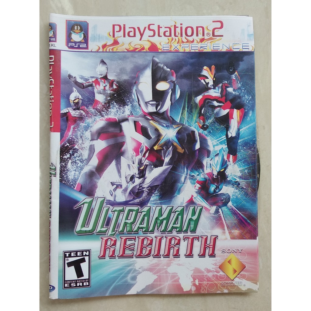 Jual Kaset Game PS 2 - Play Station 2 Ultraman Rebirth | Shopee Indonesia