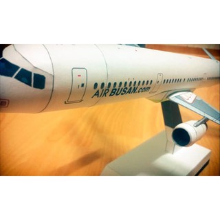 Jual DIY Miniatur Papercraft Pesawat Airbus A321 Air Busan | Shopee ...