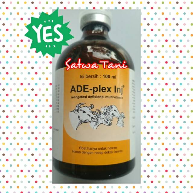 Jual ADE-Plex Injection (vitamin ADE dan B-Complex komplet) Indonesia ...