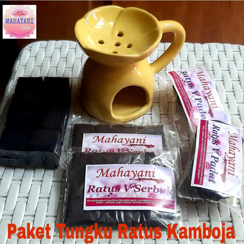Jual Paket Lengkap Tungku Ratus V SPA Serbuk Bentuk Bulanbintang ...