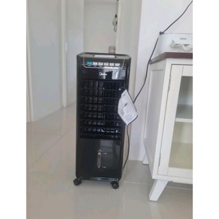 Jual MIDEA Air Cooler 6 Liter Remote Control AC100A black hitam 6L ...