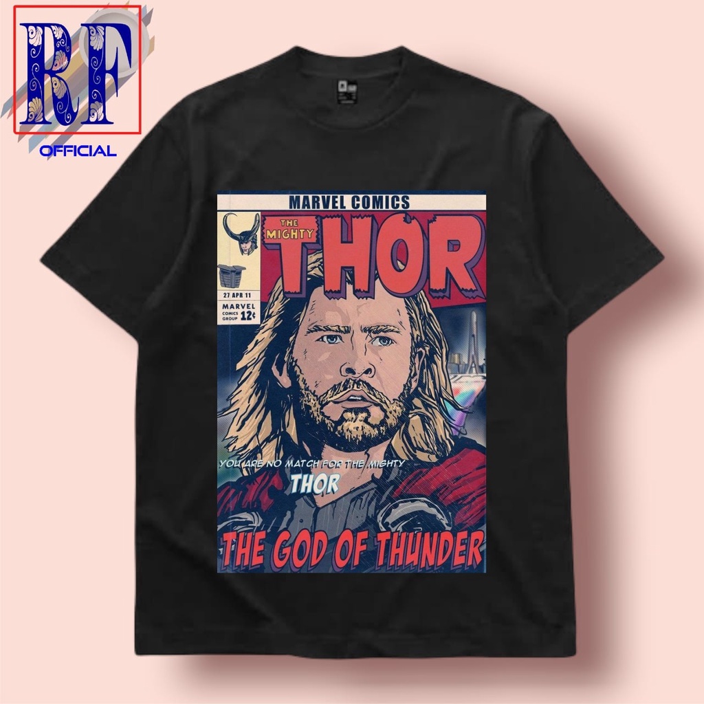 Jual KAOS THOR LOVE AND THUNDER VINTAGE| T-SHIRT MARVEL COMICS THOR ...