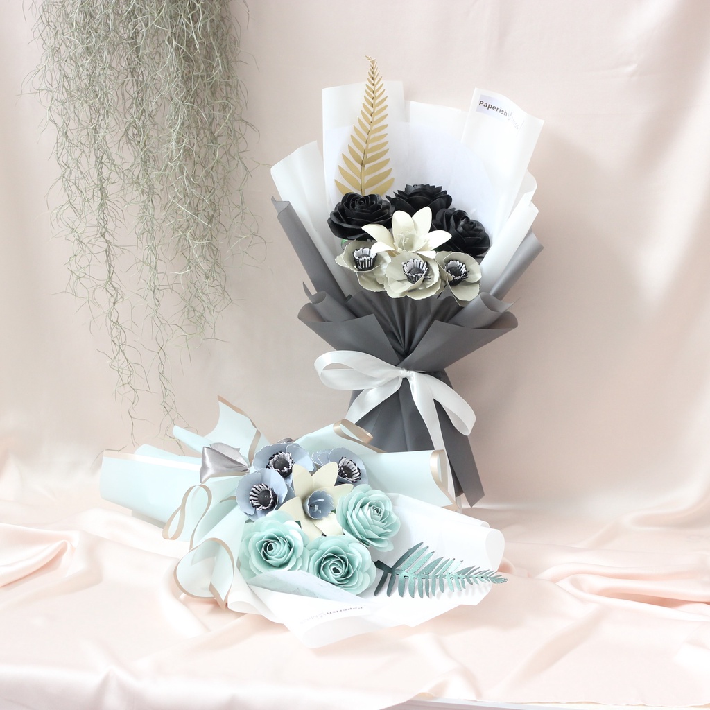 Jual BUKET BUNGA KERTAS / BOUQUET FLOWER PAPER - HADIAH ULANG TAHUN ...