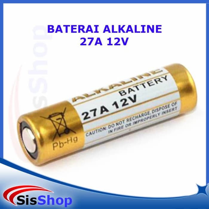 Jual BATERAI BATTERY ALKALINE 27A 12V 27A12V REMOTE MOBIL BATERY ...