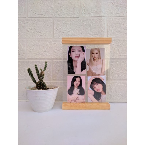 Jual bingkai foto aesthetic stand display foto akrilik ukuran A5 / 6R ...