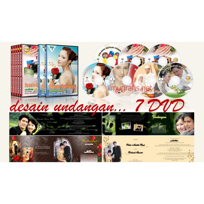 Jual Paket dvd Desain contoh UNDANGAN | Shopee Indonesia