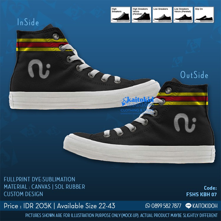 Jual Sepatu FULLPRINTING Edisi KAMEN RIDER BLACK Sneakers Baja Hitam RX ...