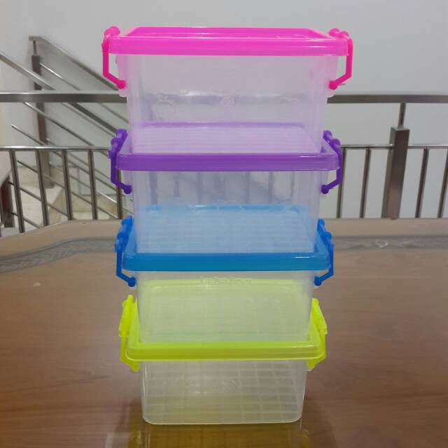 Jual Container Box Mini Box Sealpack Kecil isi 6pcs | Shopee Indonesia