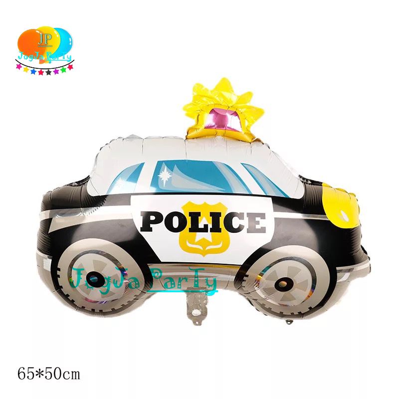 Jual balon karakter polisi balon karakter police balon mobil balon ...