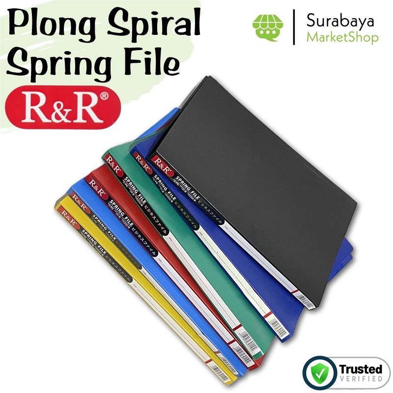Jual Map Snell Plong Spiral Folio F4 / Ring Clip / Spring File R&R ...