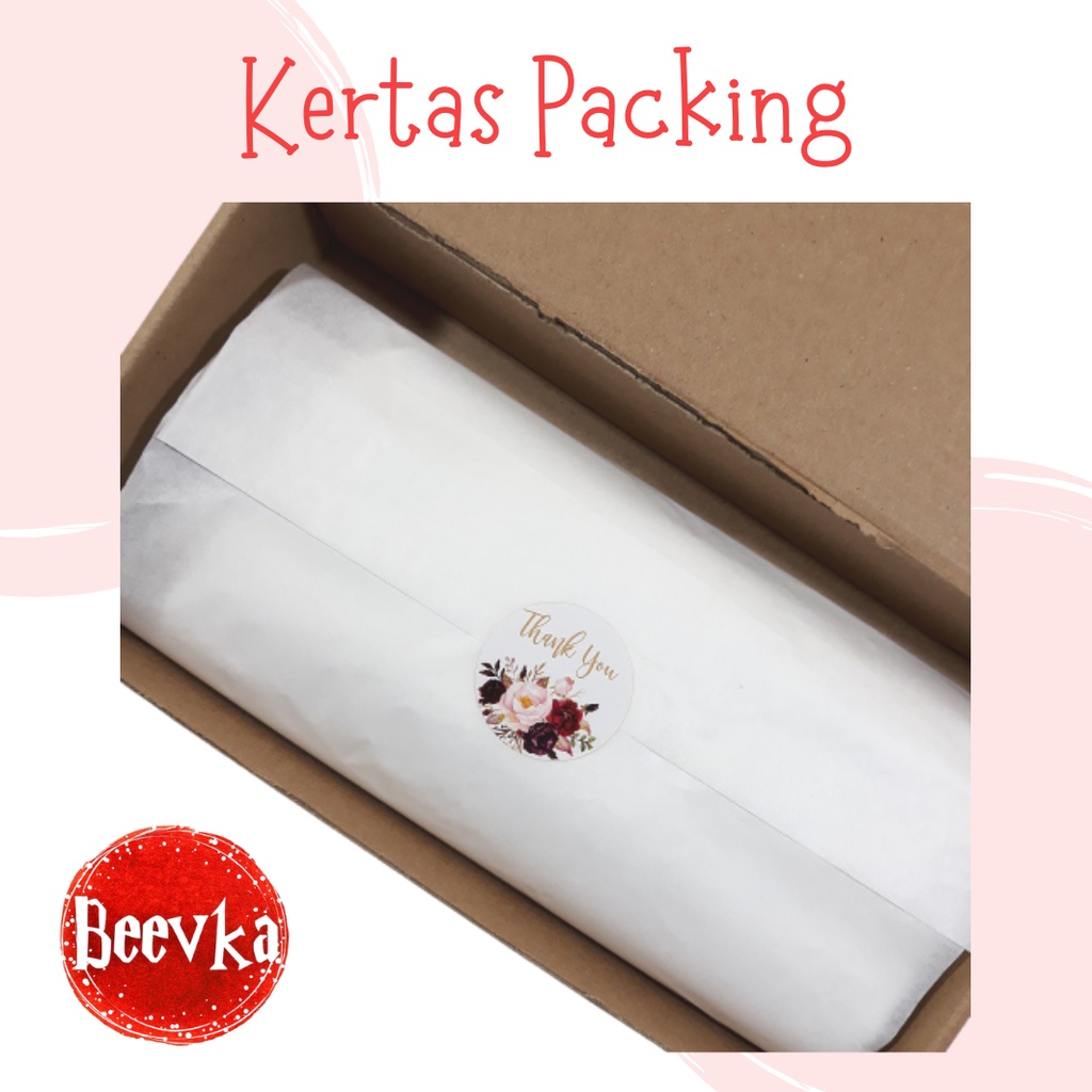 Jual KERTAS PACKING OLSHOP MURAH / UKURAN 30X55CM / KERTAS PACKING ...