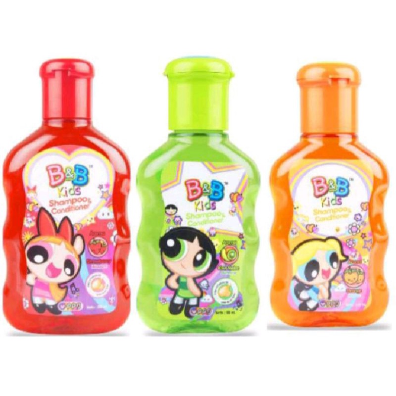 Jual B & B Kids Shampoo & Conditioner Powerpuff Girls | Shopee Indonesia