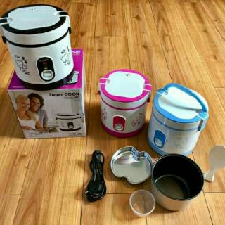 Jual Magic Com Super Cook Bolde Mini Rice Cooker Menanak Nasi Dan Kukus ...