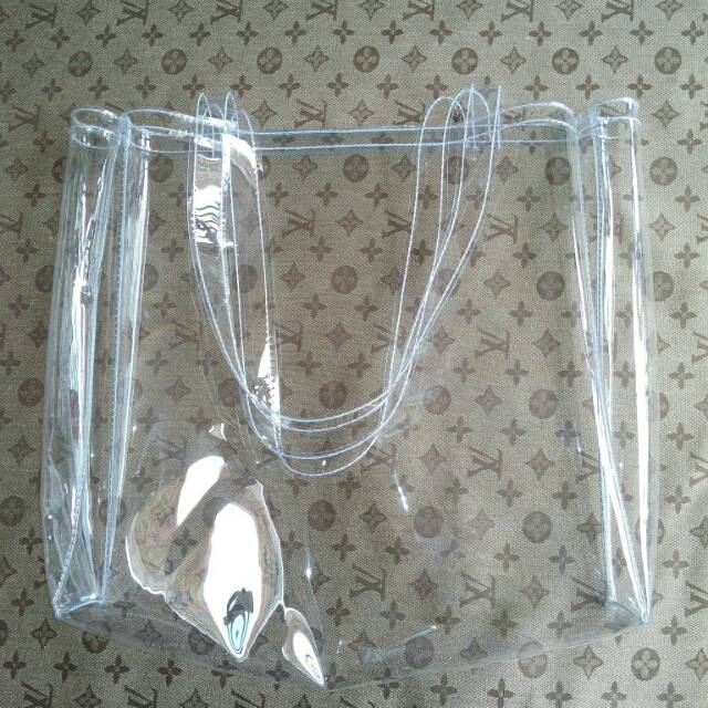 Jual Tote bag transparan tas Wanita tas belanja | Shopee Indonesia