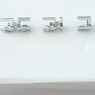 Jual Ambalan kaca-Jepit kaca chrome-Glass clamp (kaca ke kaca/kaca ke ...