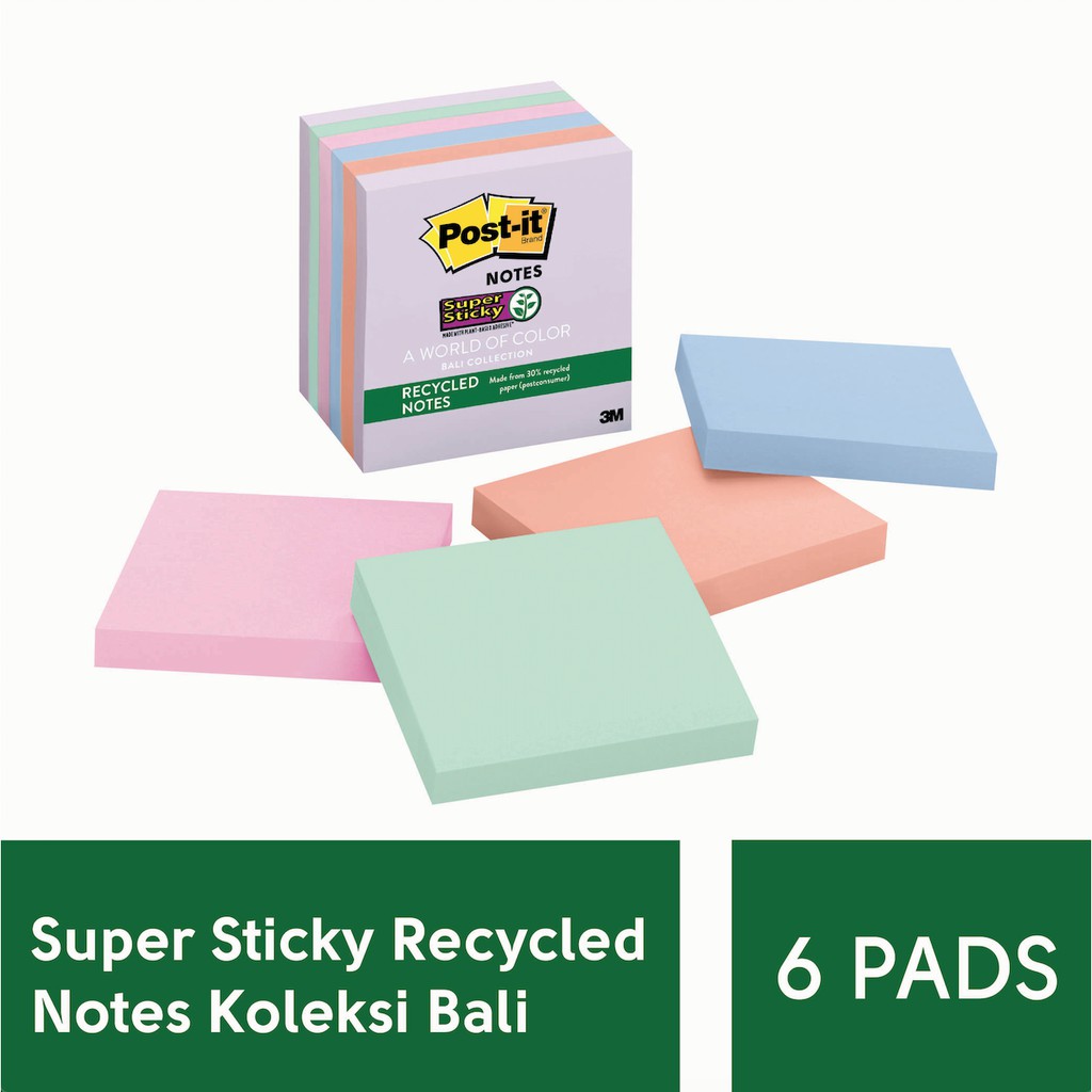 Post it sticky notes 3x3in Bali Collection | Shopee Indonesia