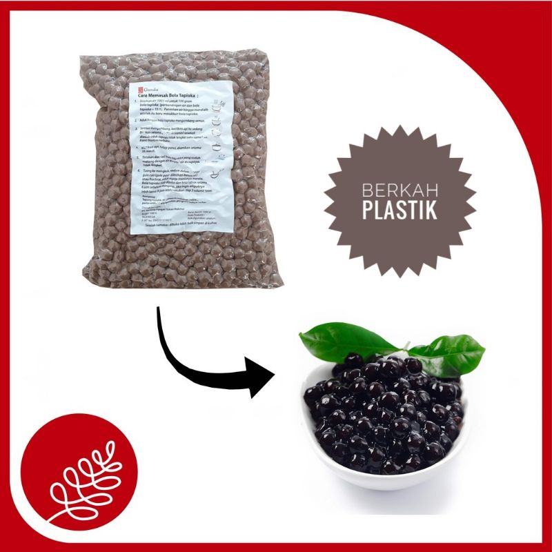 Jual Boba Gundu Teatime Tapioka Pearl 1kg | Shopee Indonesia