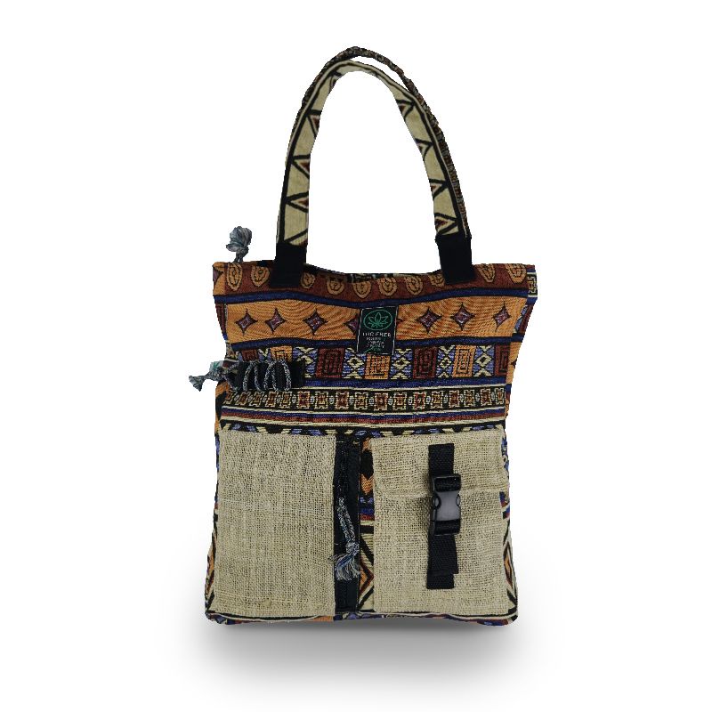 Jual Greenabis Hemp Totebag mixed Tenun Serat Ganja | Shopee Indonesia