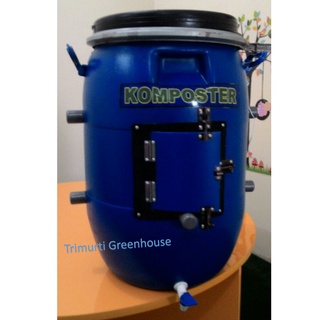 Jual Tong Komposter 60 Liter Berpintu Alat Pengolah Sampah Organik ...